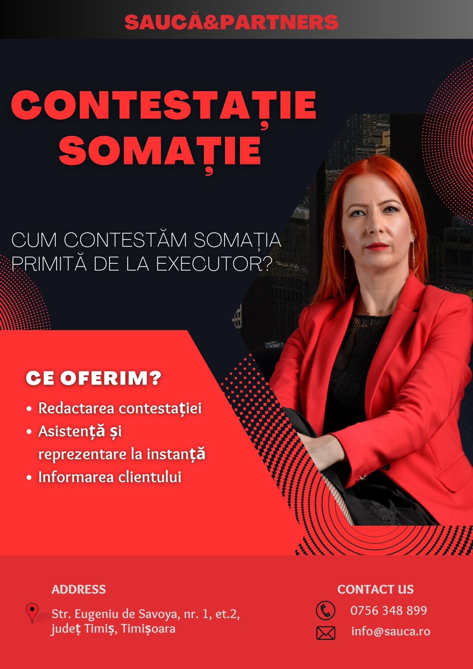 Cum contestam o somație de la executor? | Gabriela Sauca - Avocat Timisoara